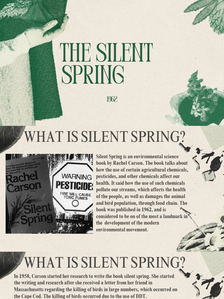 THE SILENT SPRING | PDF | Ddt | Pesticide