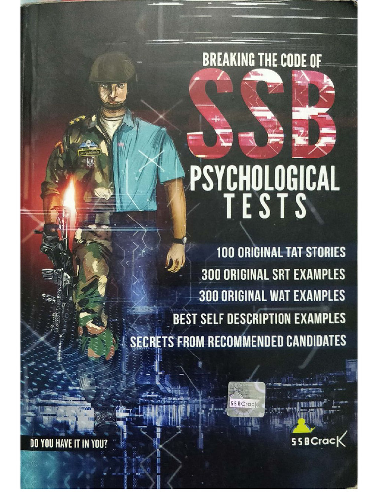 SSB Psychological Tests Guide | PDF