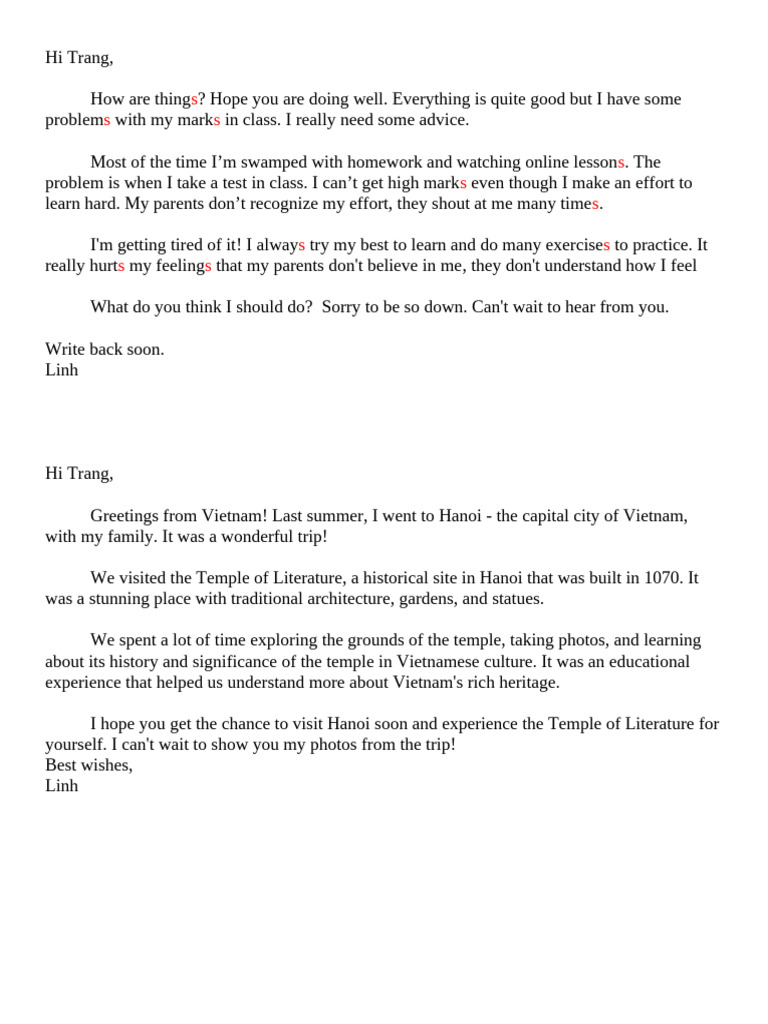 Writing U1, U2 Tiếng Anh 11 Bright | PDF