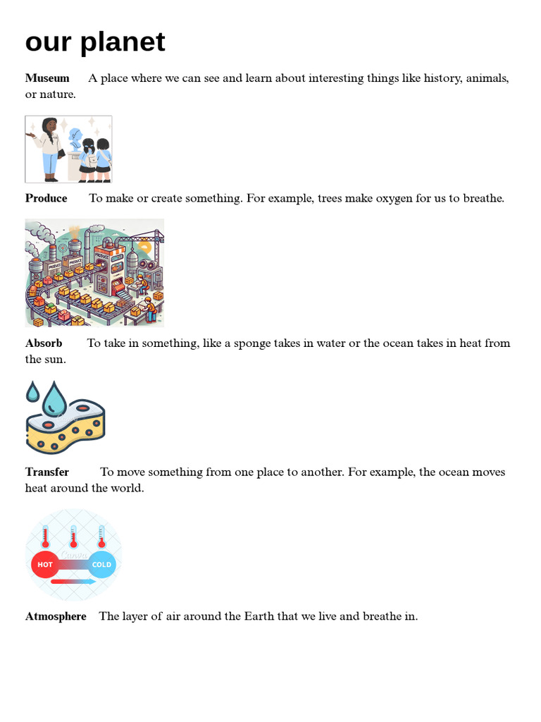 Our Planet PDF | PDF