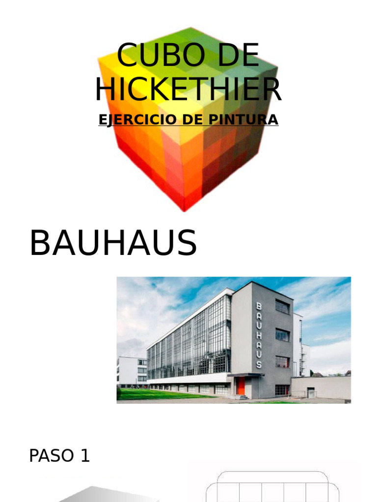 Cubo de Hickethier | PDF