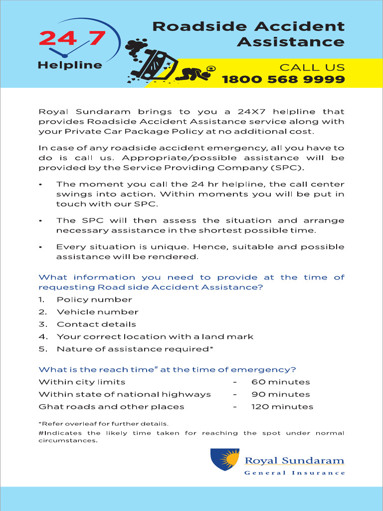 24x7 Road Side Assistance | PDF
