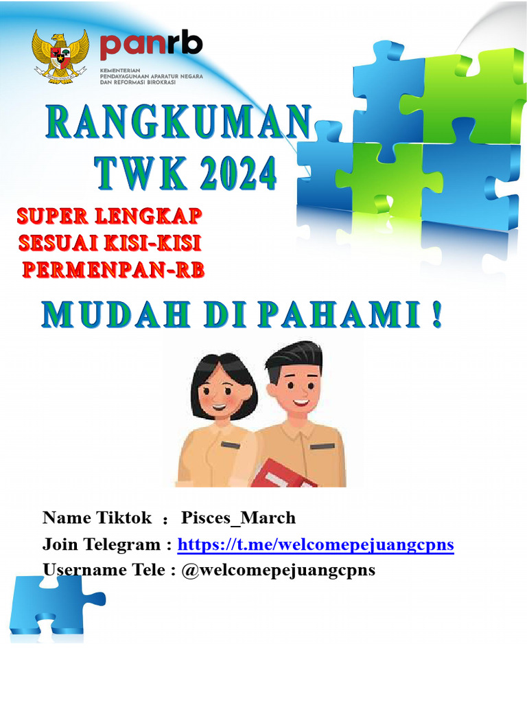 Salinan RANGKUMAN TWK CPNS 2024 | PDF
