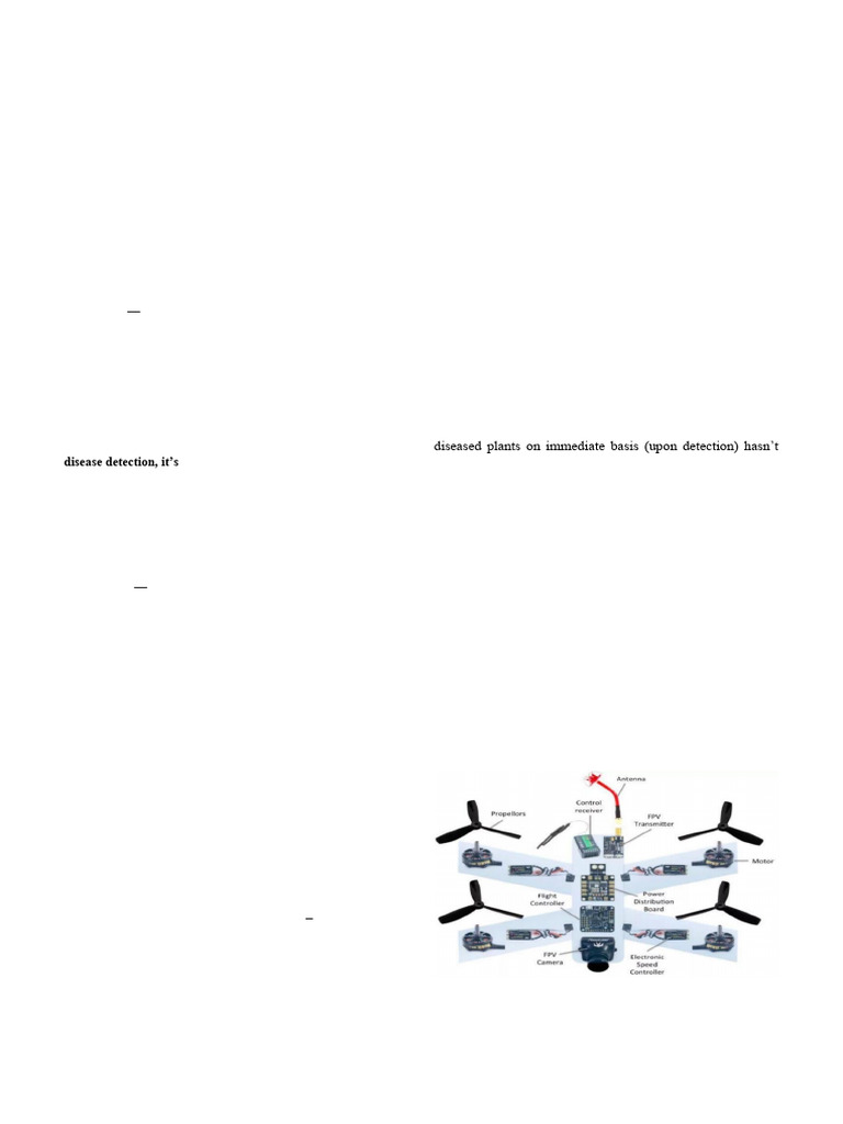 17bec1215_ intelligent disease detection and treatment in crops using uav | PDF | Unmanned ...