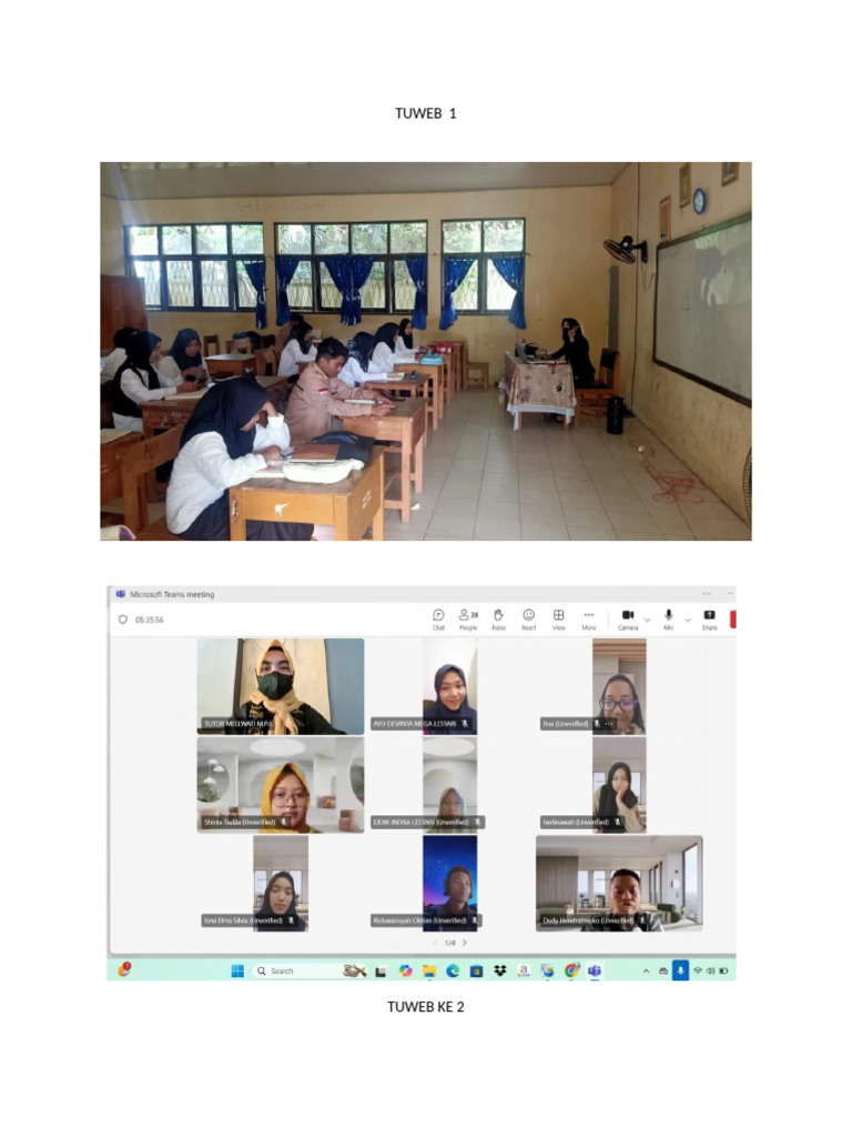 Foto2 Pembelajaran Terpadu 2024 | PDF