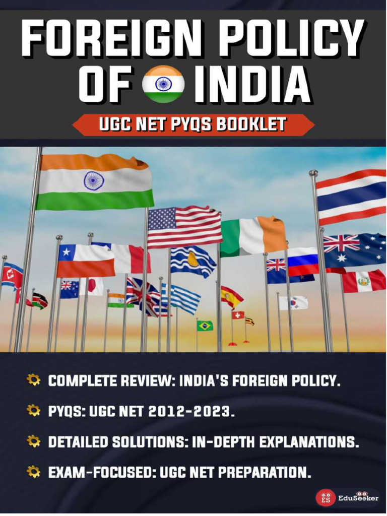 India s Foreign Policy UGC NET PYQs Booklet | PDF | Treaty On The Non Proliferation Of Nuclear ...