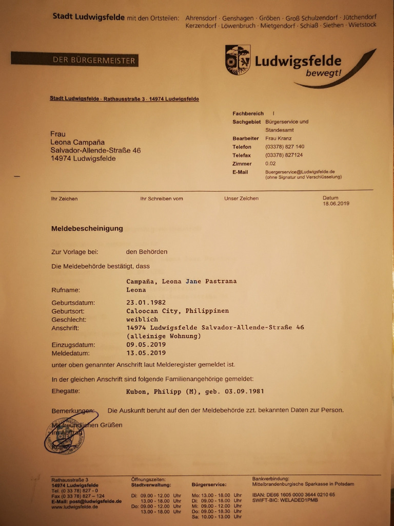 Utility Bill Germany | PDF