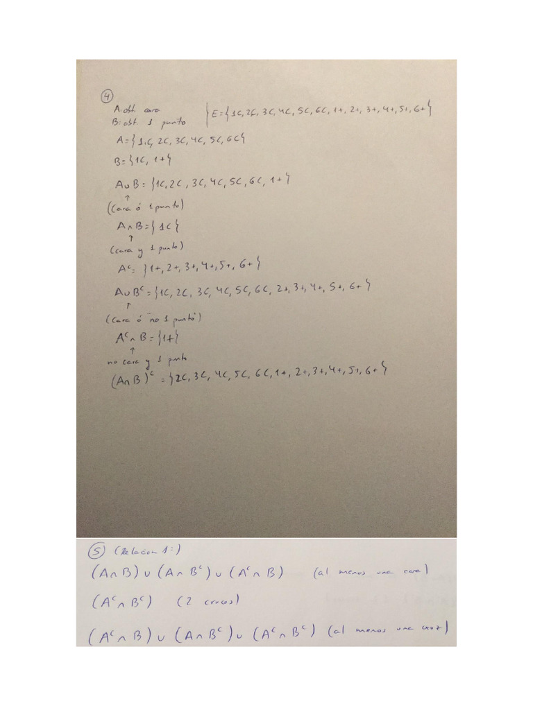 Soluciones Rel 1 Prob | PDF