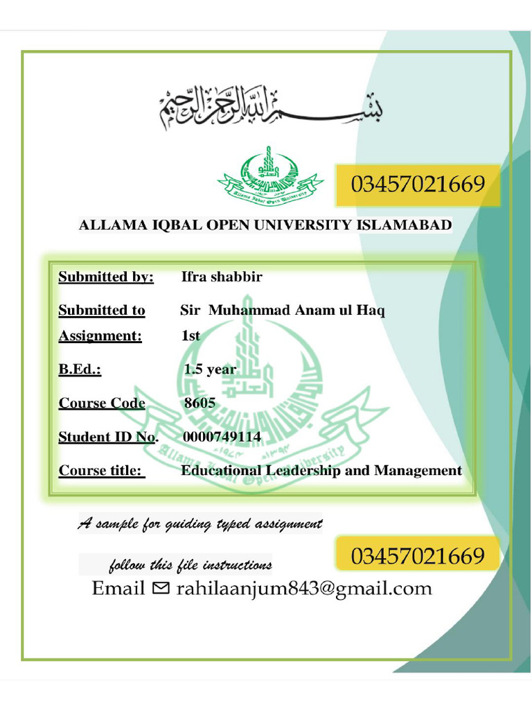 ASSIGNMENT Sample by Rahila Anjum | PDF