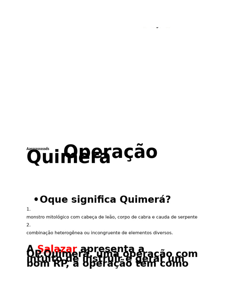 operacao_quimera | PDF