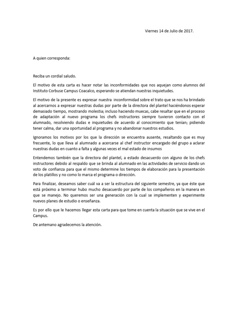 Carta Corbuse | PDF