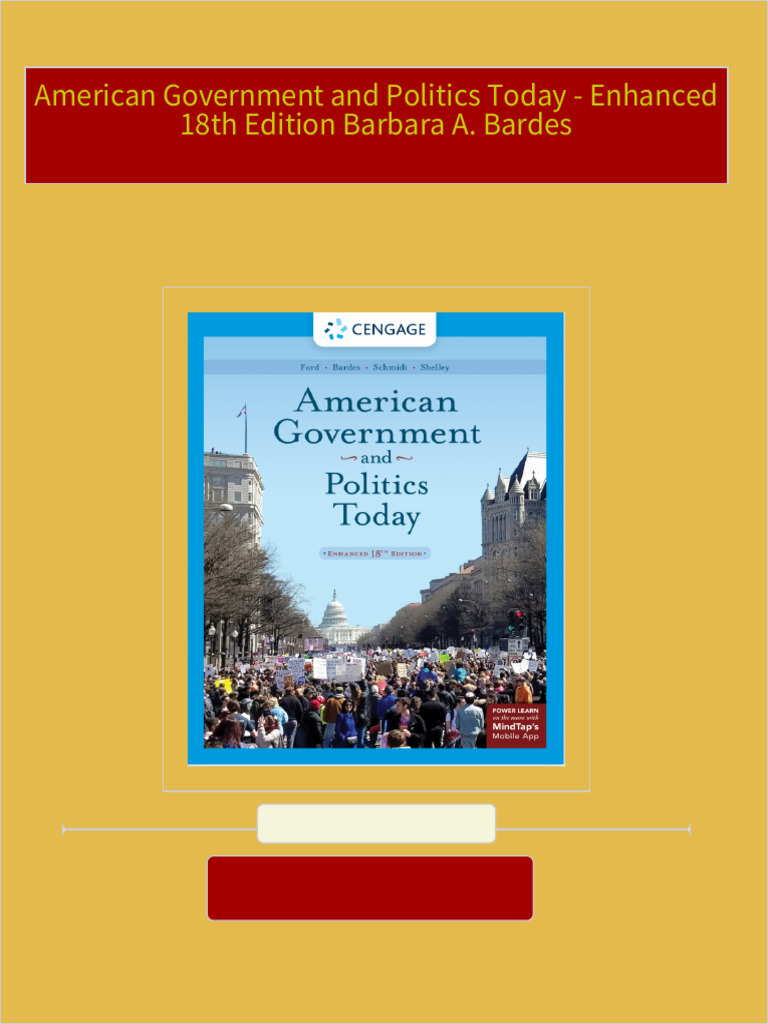 PDF American Government and Politics Today - Enhanced 18th Edition ... PDF American Government and Politics Today - Enhanced 18th Edition ...