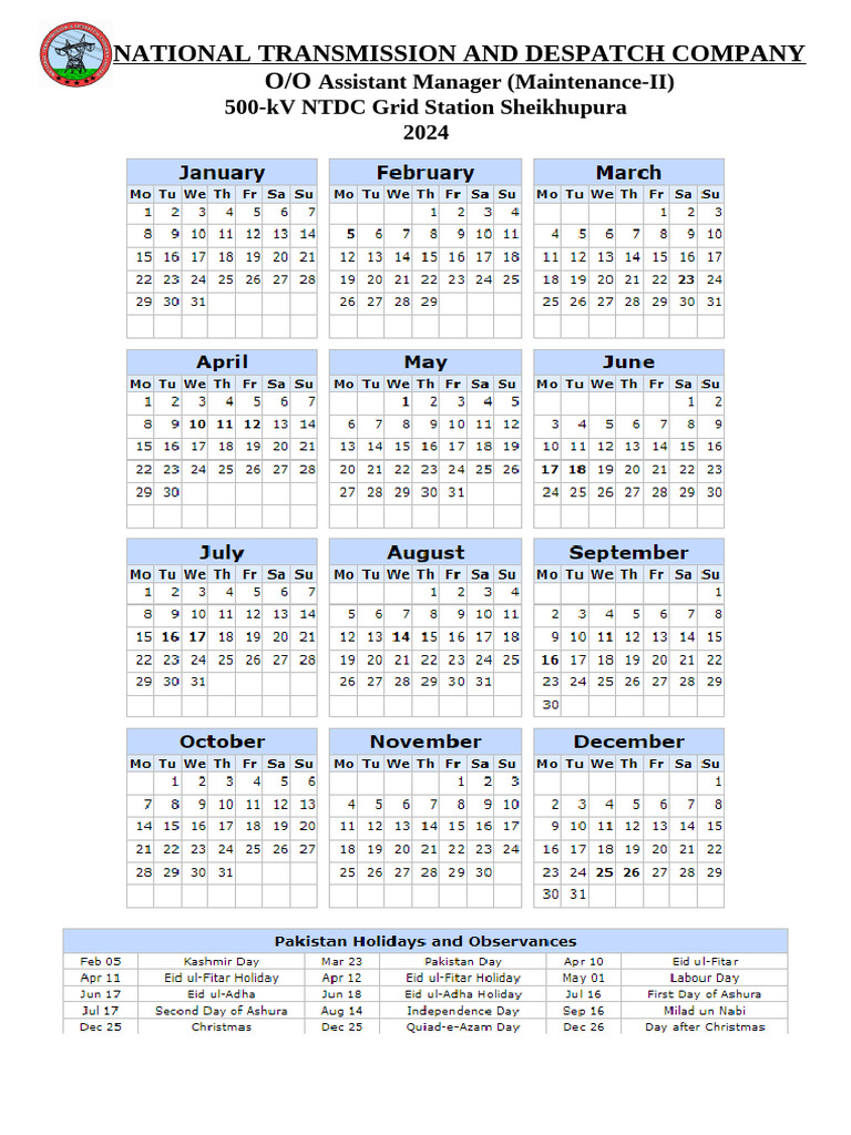 Calender | PDF