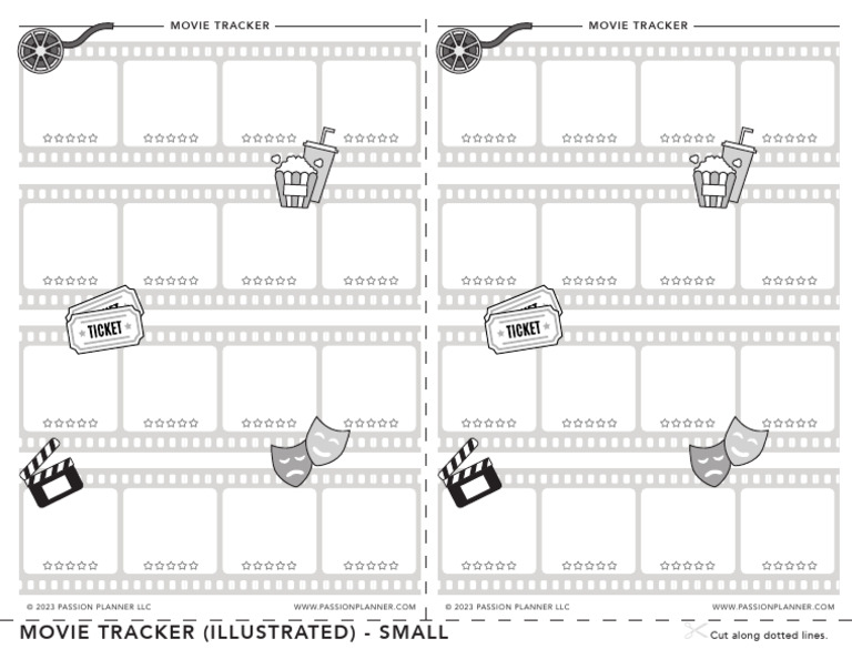 Illustrated Movie Tracker 1 Small | PDF