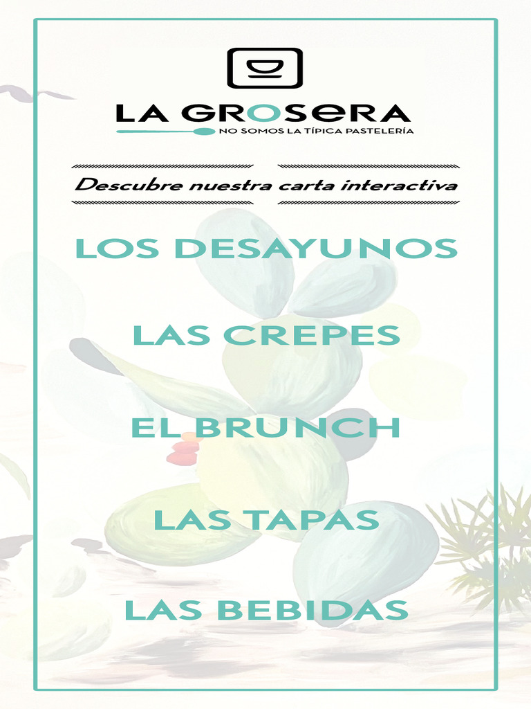 Carta - La Grosera | PDF | Alimentos | Cocina