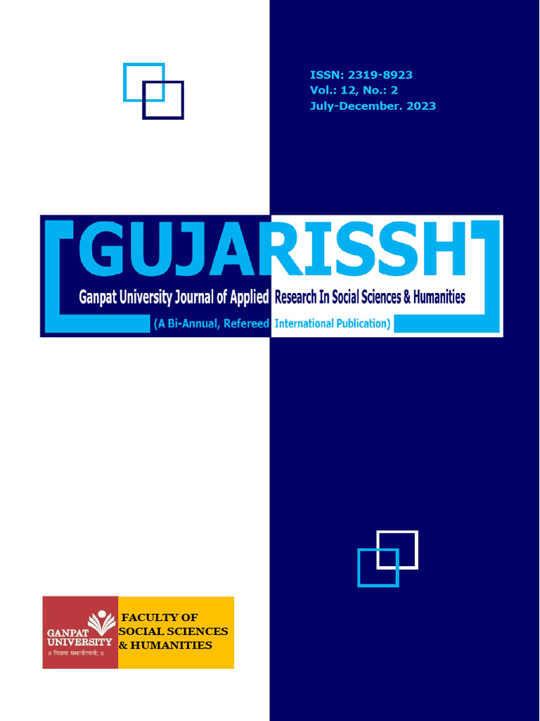 Gujarissh Vol 12 Issue 2 Abstracts Final | PDF | Human Resources | Social Sciences