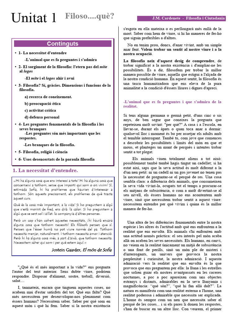 Unitat 1 | PDF