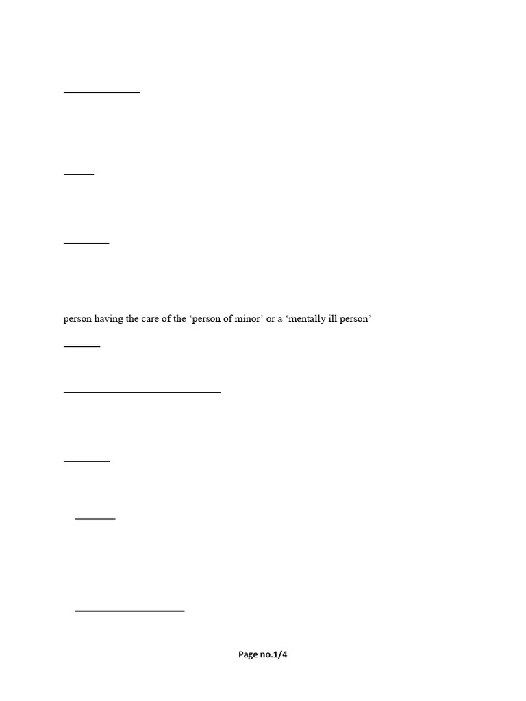 Mtp Act 1971 Notes 1 Pdf Pregnancy Gynaecology