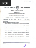 DMLT Old Paper | PDF