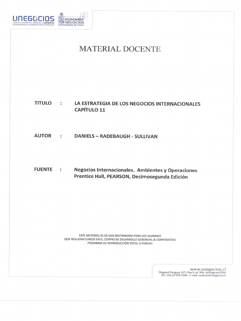 Daniels Cap. 11 | PDF