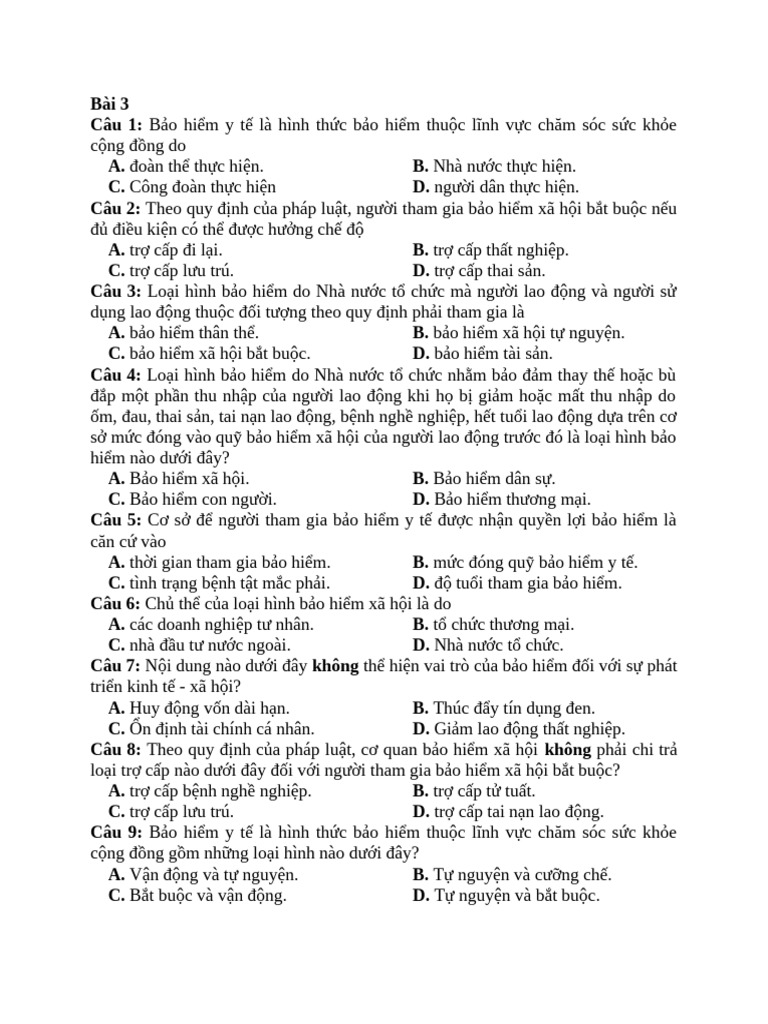 Đề Cương HS K12 CK I 2024 | PDF