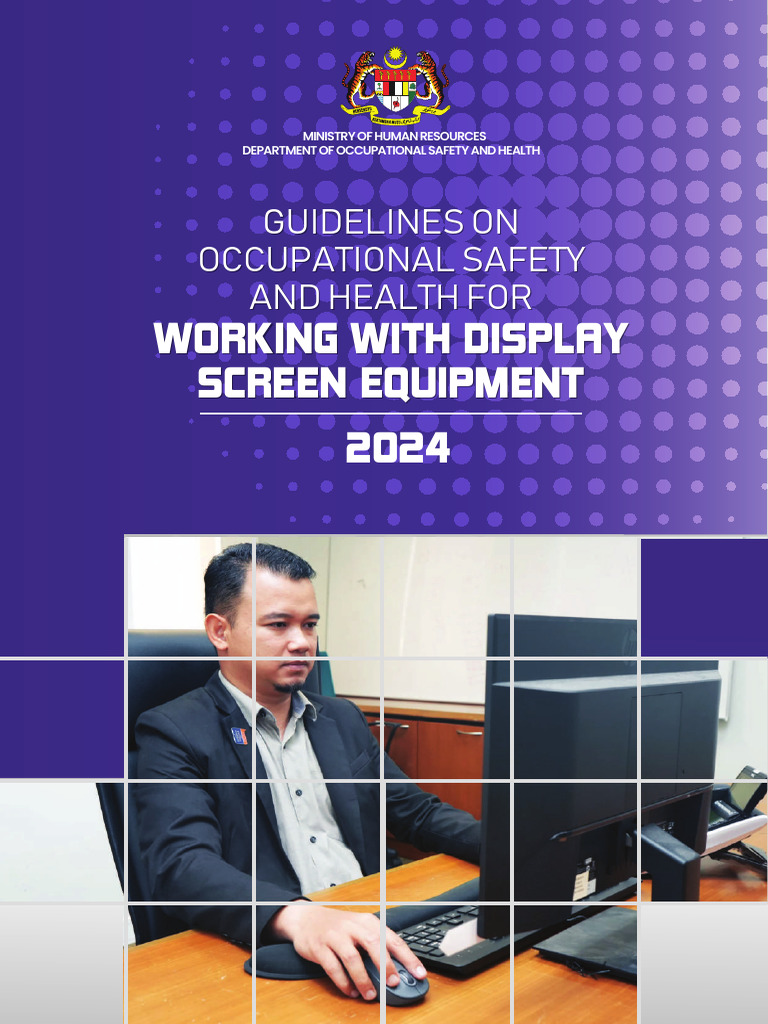 Guidelines Occupational Safety & Health Working With DSE | PDF | Human ...