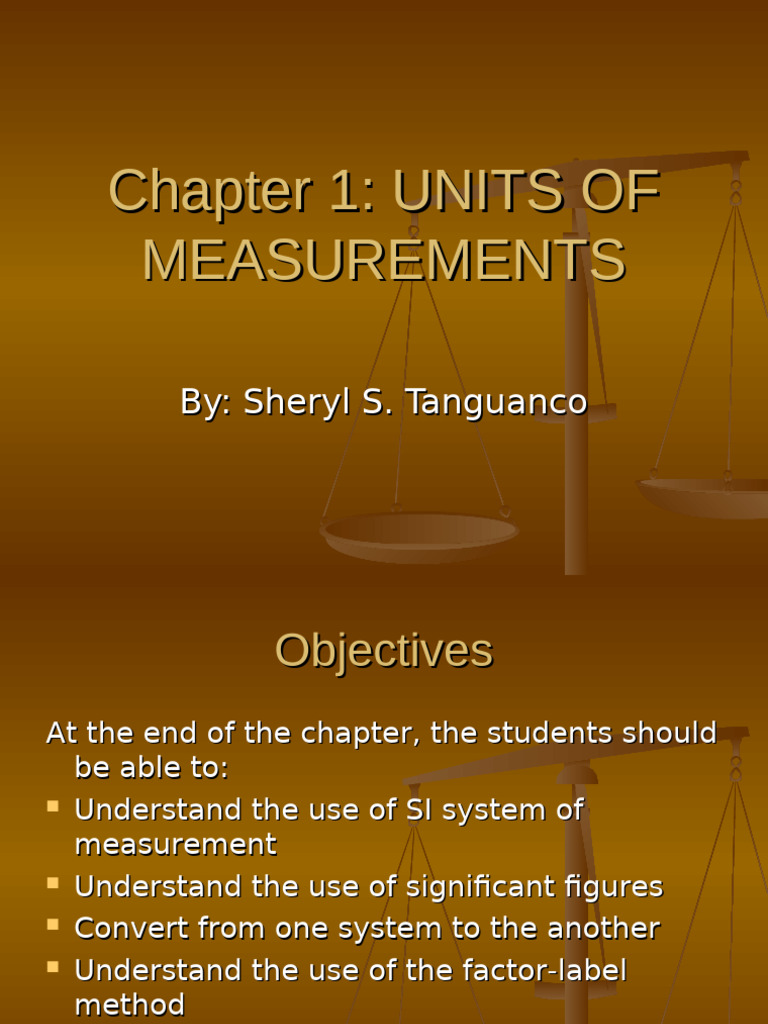 Understanding SI Units and Measurements | PDF | International System Of ...