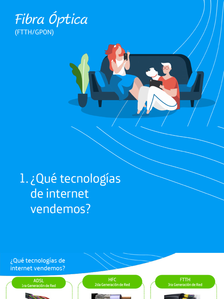Beneficios de la Fibra Óptica FTTH | PDF