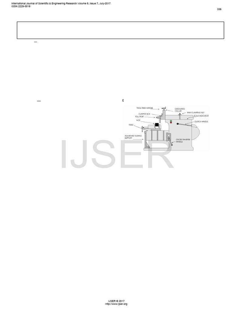 Enhancing Shaping Machine Efficiency | PDF | Valve | Pump