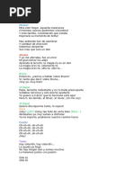 Letras y Temas de Encanto (Disney) | PDF