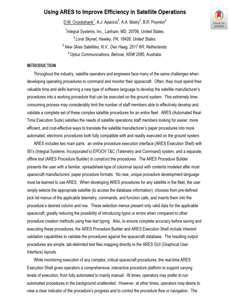 Ares | PDF | Graphical User Interfaces | Telemetry