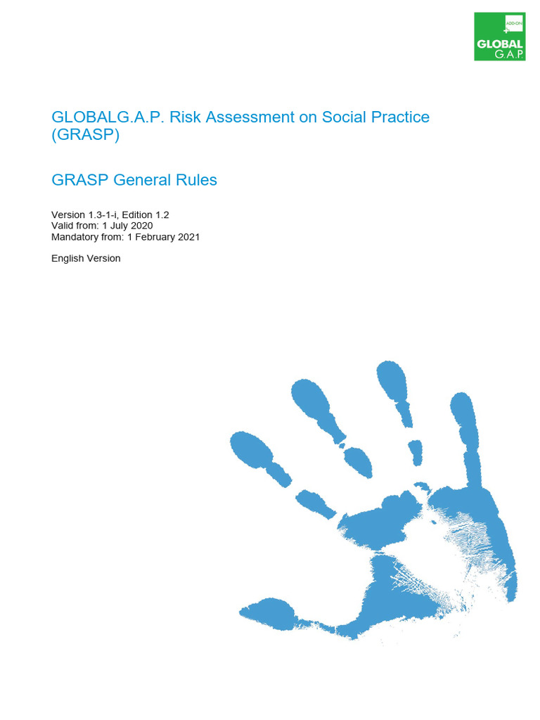 General Rules - Grasp | PDF | Quality Management System | Verification ...