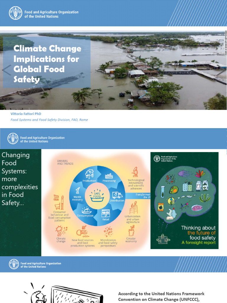 3 - Climate Change Food Safety | PDF | Climate Change | Climate