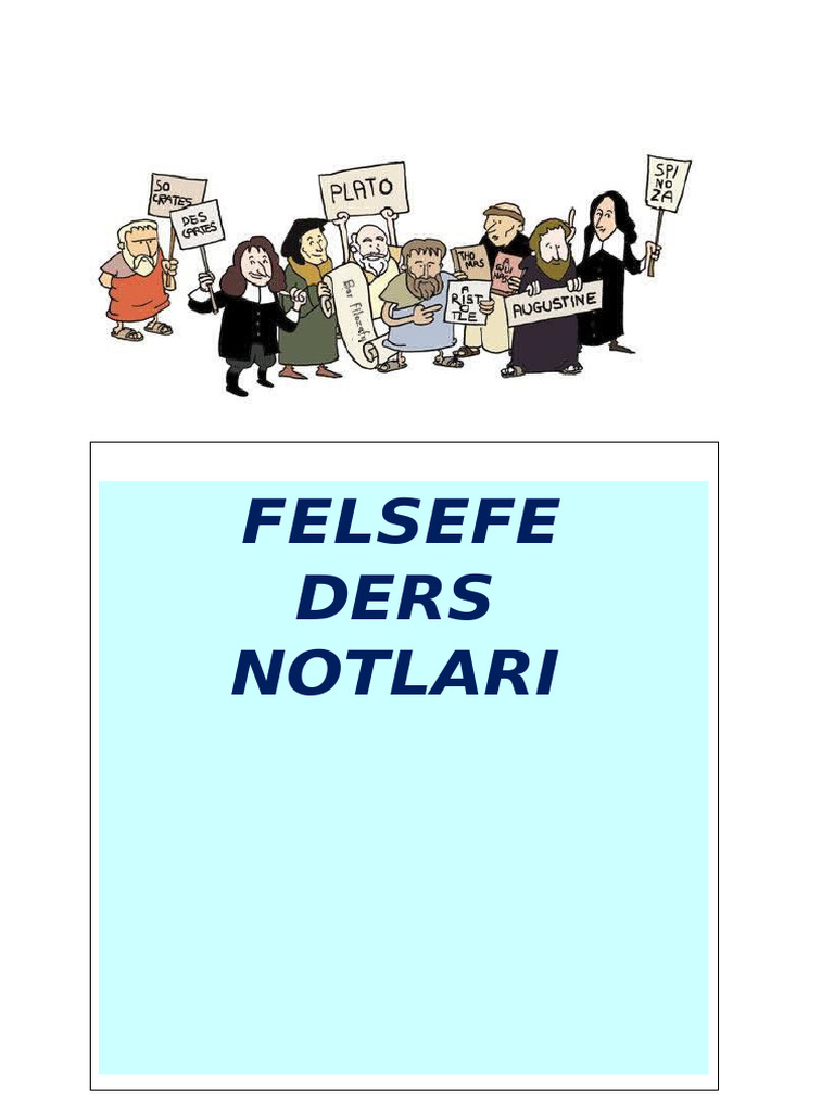 Felsefe Ders Notlari | PDF