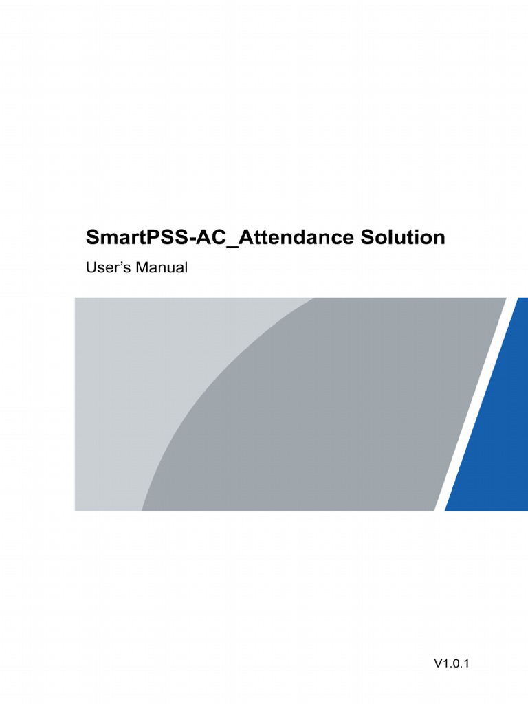 Manual de Seguridad SmartPSS-AC | PDF | Software | Informática