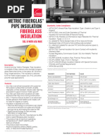 JM HVAC Microlite FSK Data Sheet EN | PDF | Duct (Flow) | Fiberglass