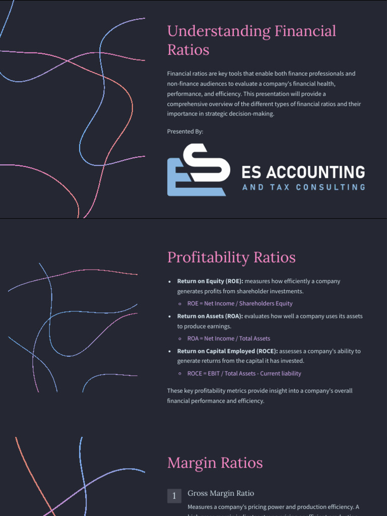 Essential Financial Ratios Explained | PDF | Net Income | Equity (Finance)