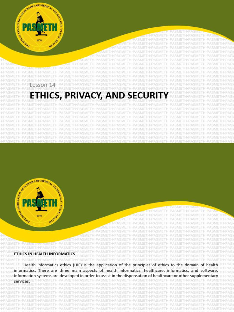 HIS2 Lesson 14 | PDF | Computer Security | Security