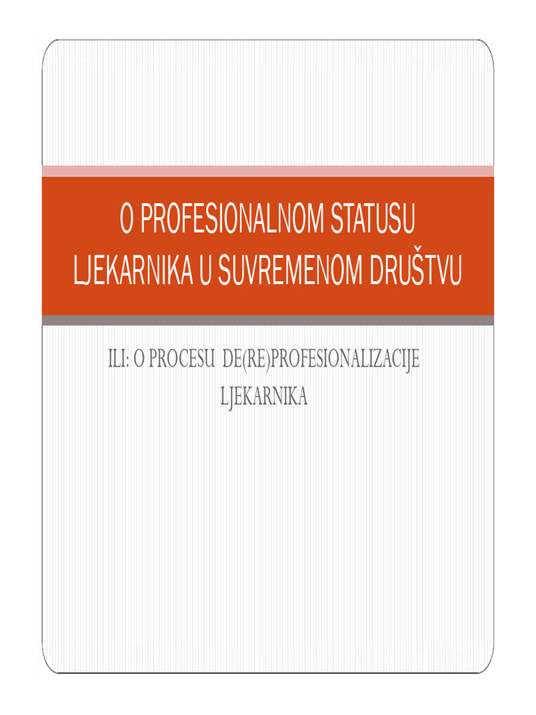 Predavanje I. | PDF
