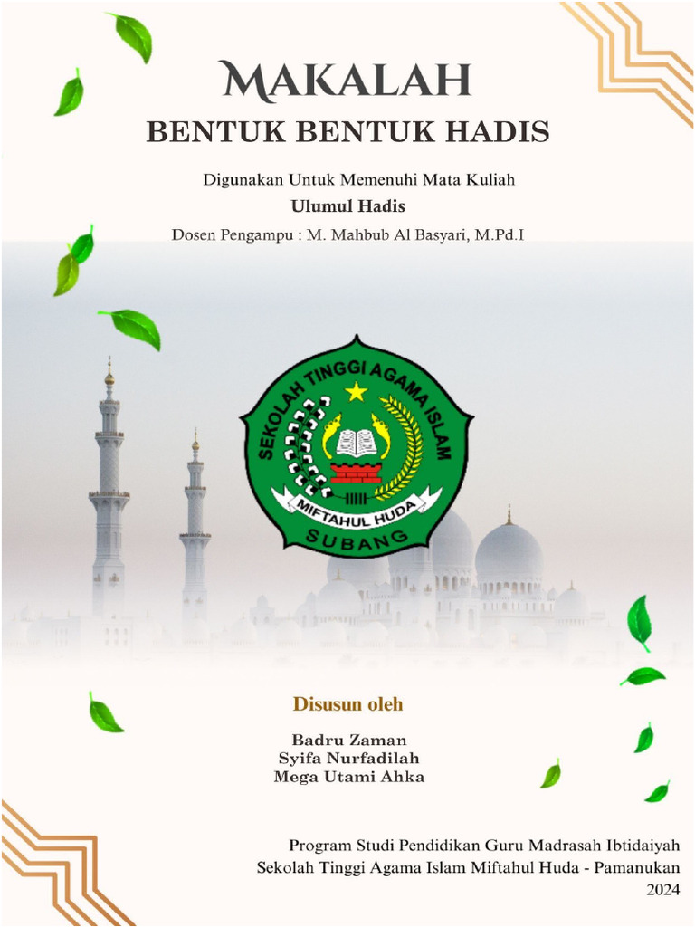 Klasifikasi Hadis dalam Islam | PDF