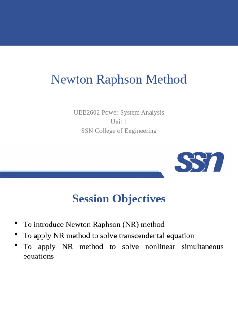 02 Newton Raphson Method 2 | PDF