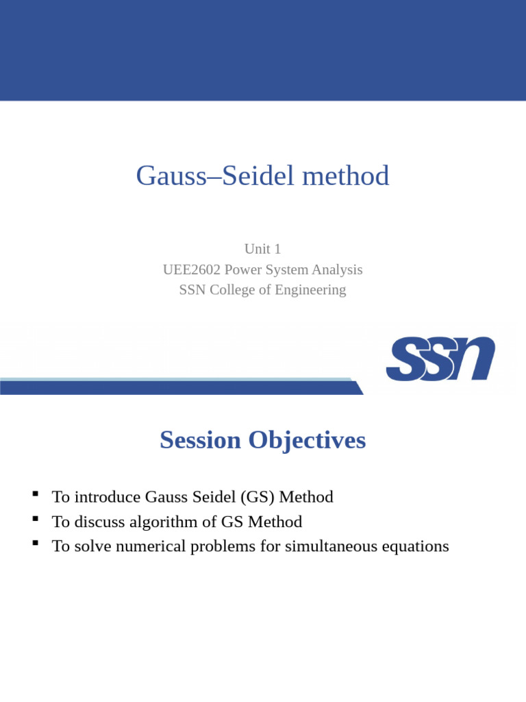 01 Gauss Seidel Methods 2 | PDF | Equations | Matrix (Mathematics)