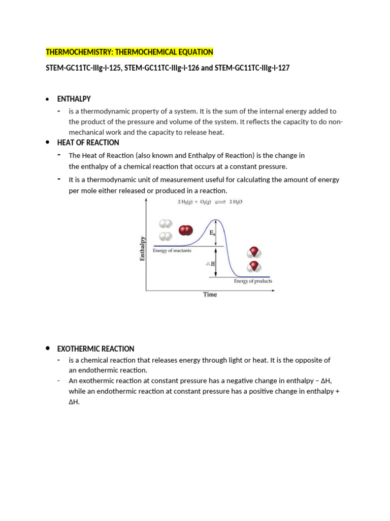 STEM-GC11TC-IIIg-i-125, STEM-GC11TC-IIIg-i-126 and STEM-GC11TC-IIIg-i-127 (1) | PDF | Enthalpy ...