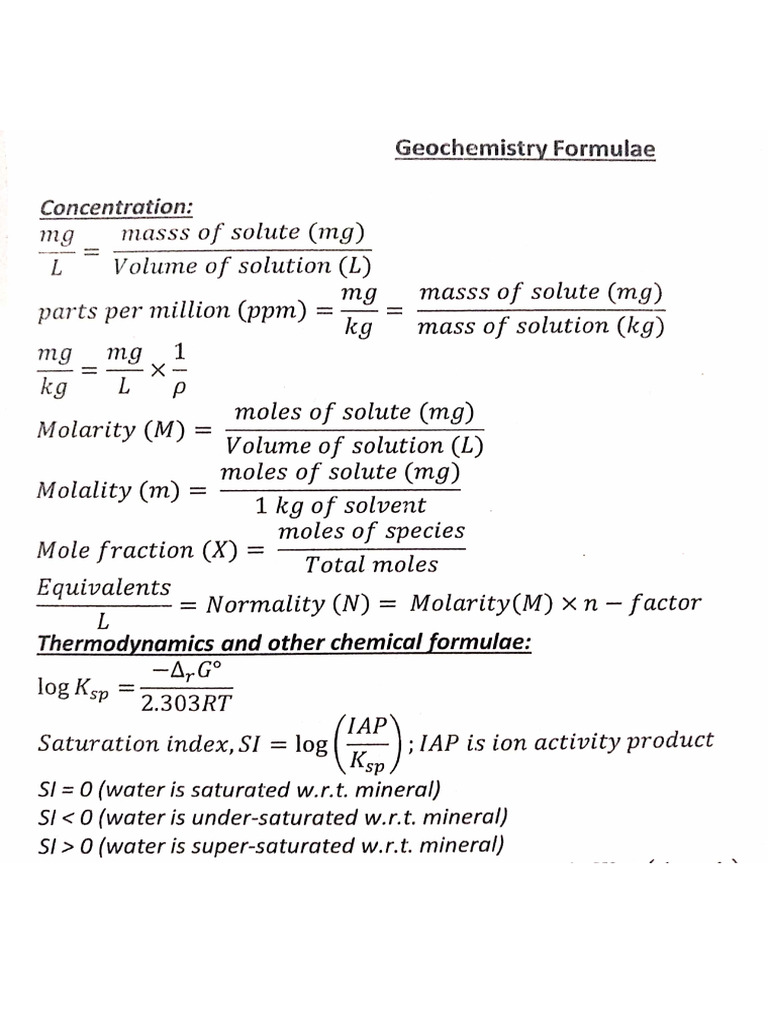 Gate Formulas - Compiled | PDF