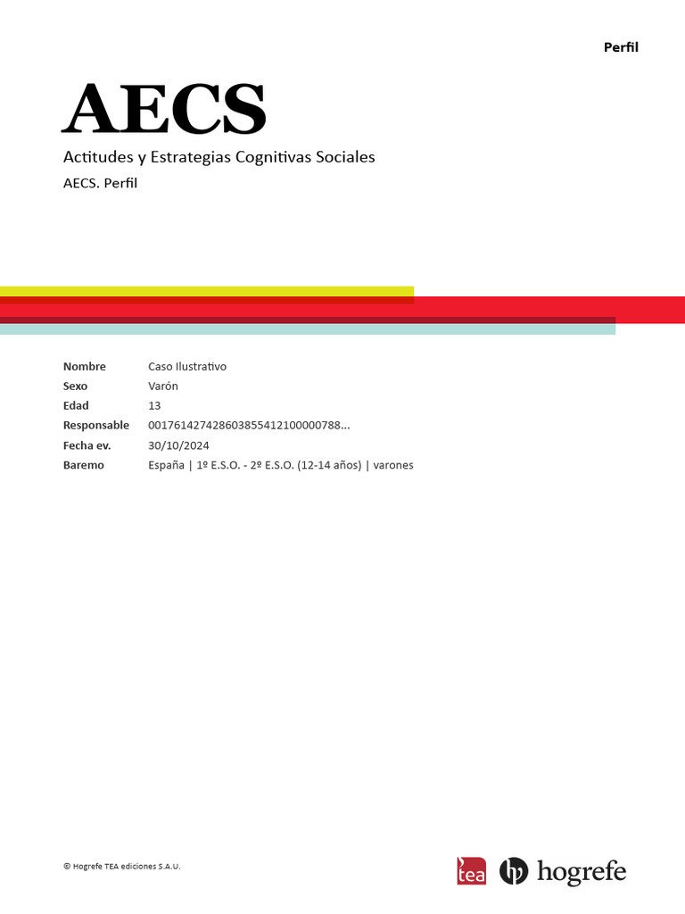 AECS Perfil | PDF