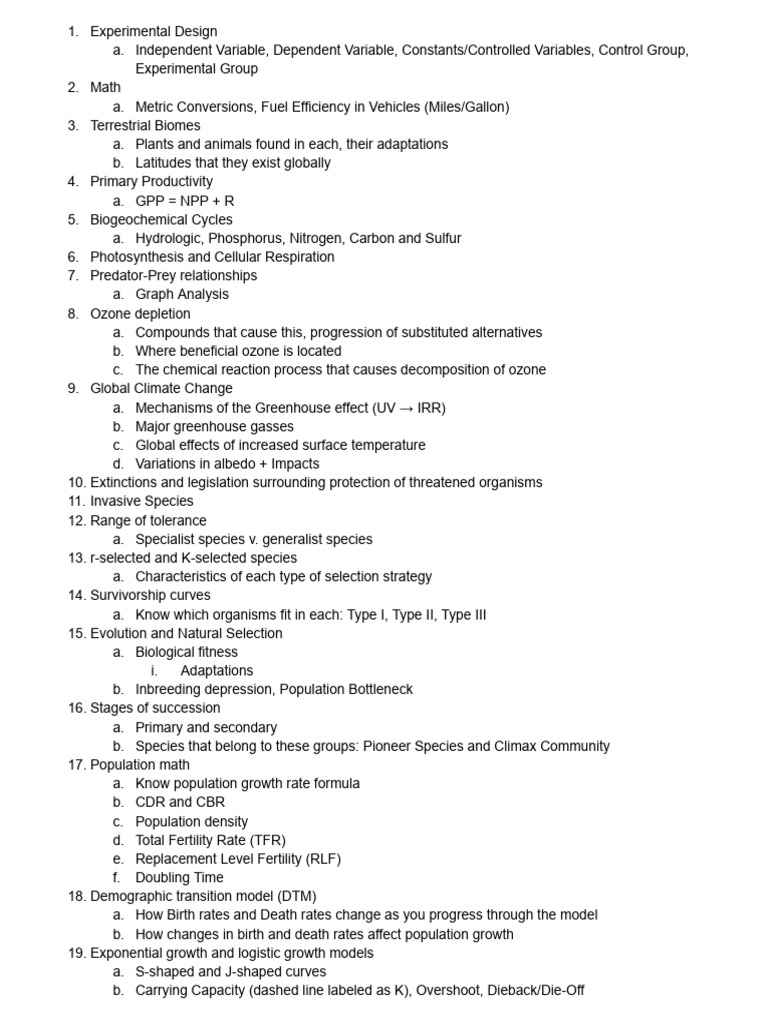 Final Exam Review Fall 2024 | PDF | Earth | Applied And ...