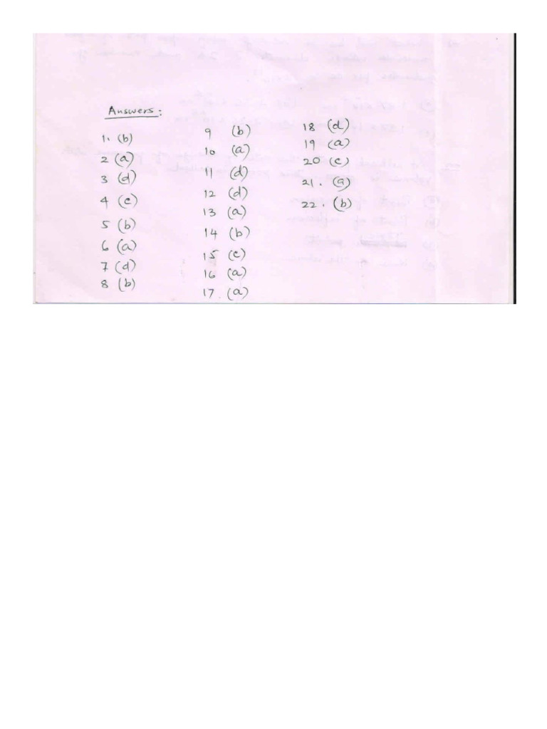 Test Answers And Solutions Pdf