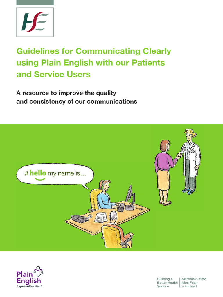 Guidelines For Communicating Clearly Using Plain English | PDF | Jargon ...