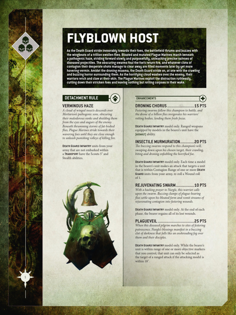 Grotmas Detachment Death Guard Flyblown Host Eng 01-Dyfowogzwd | PDF ...