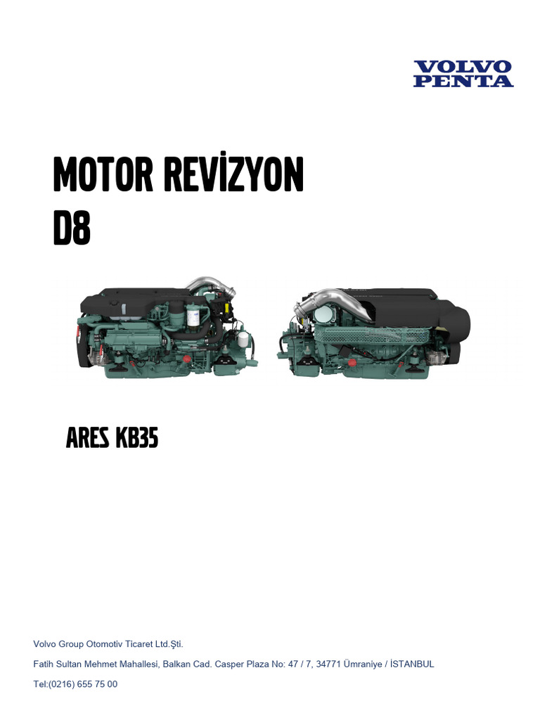 D8 Motor Revizyon | PDF